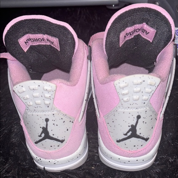 jordan 4s | Shoes | Pink And Gray Jordan 4 Retro | Poshmark